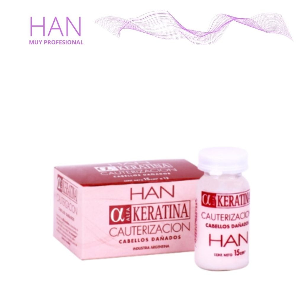 HAN COLOR – Amp. Shock de Keratina – 15 cc – (por Unidad) – Jempro