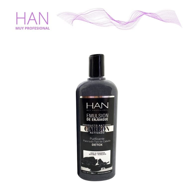 HAN COLOR – Cr. Enj. Carbon Activado x 500 cc – Jempro