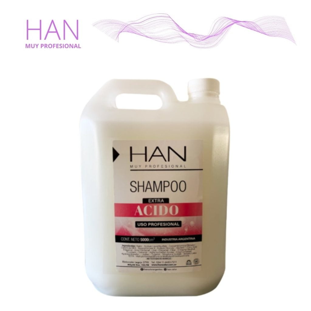 HAN COLOR – Sh. Ph 3.5 Acido – 5000 ml – Jempro