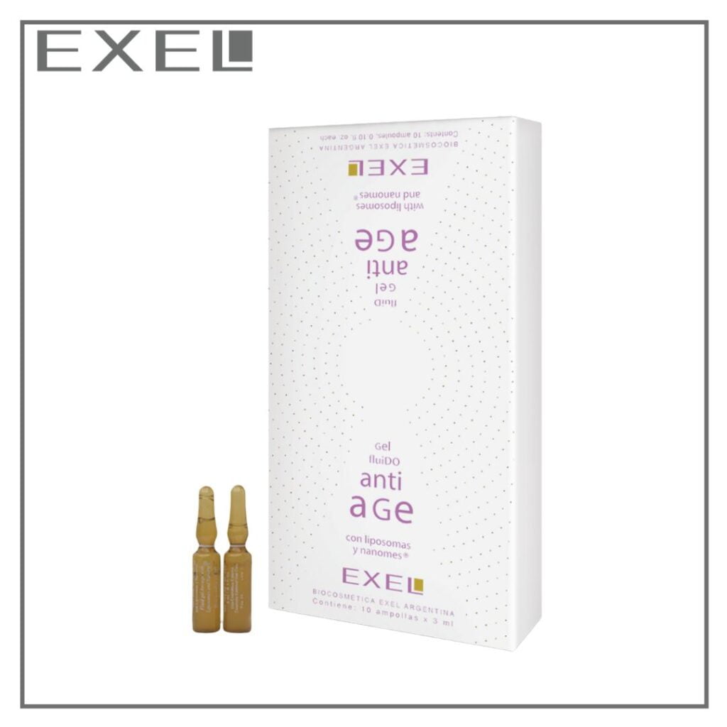 EXEL – GEL FLUIDO COMP ANTIAG-LIP-NAN – 10 AMPOLLAS – Jempro